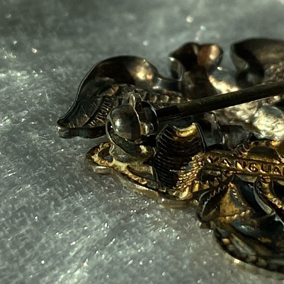 Stampd | Accessories | Vintage Us Navy Vanguard Ny Sterling Silver K ...